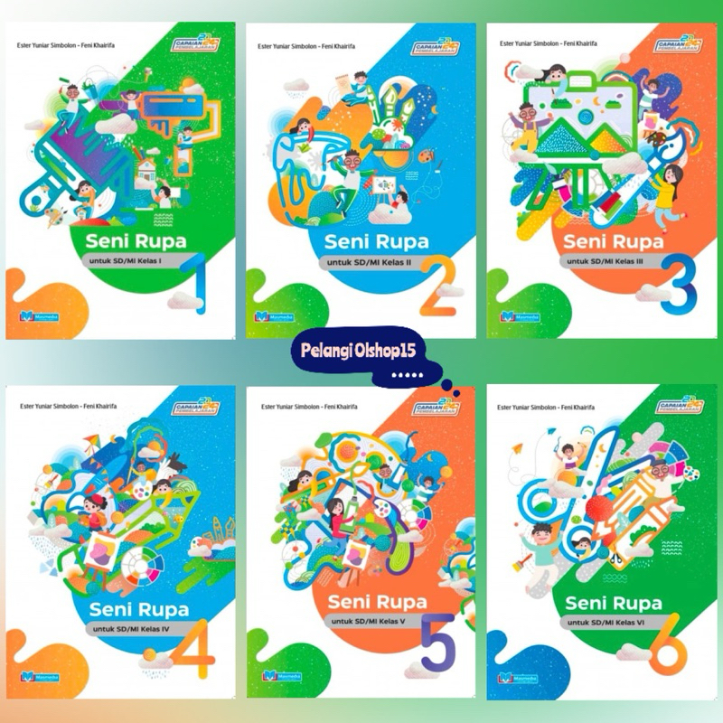 Jual BUKU SENI RUPA SD/MI KELAS 1 2 3 4 5 6 KURIKULUM MERDEKA MASMEDIA | Shopee Indonesia