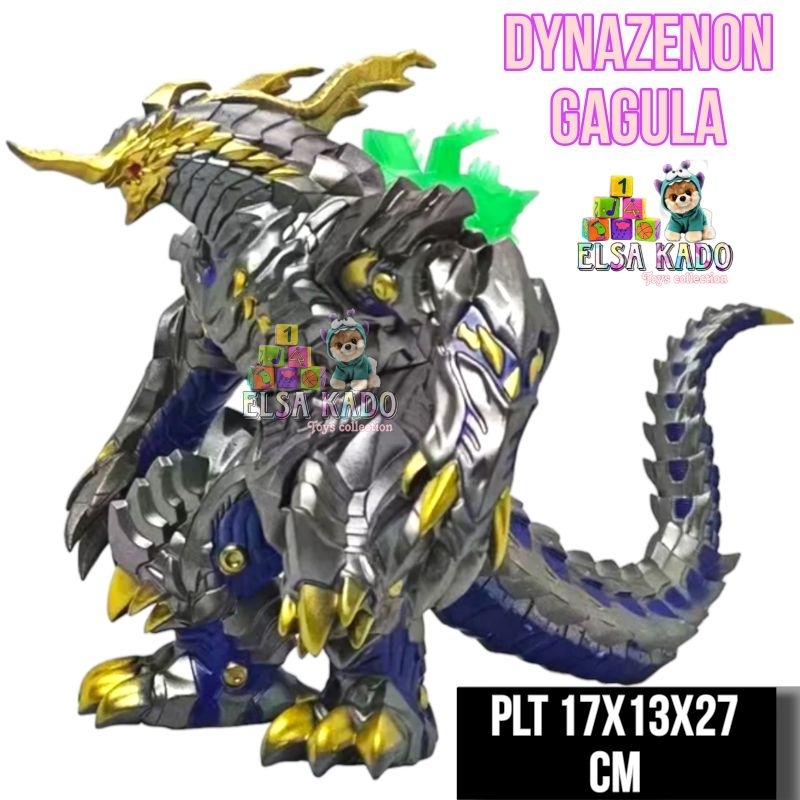Jual Mainan Monster Ultraman Kaiju Dynazenon Gagula Final Battle Black ...