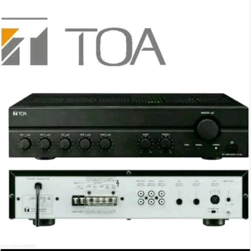 Jual Mixer Amplifier TOA Power Ampli Amplifier Model ZA-2240 | Garansi Resmi | Shopee Indonesia