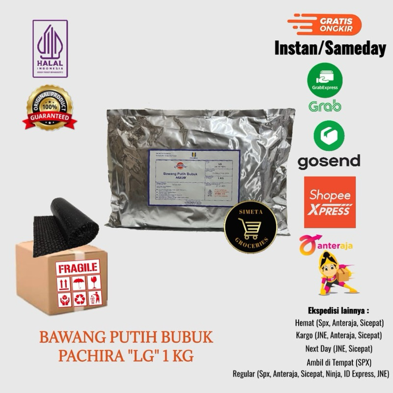 Jual Pachira Aglio LG Bawang Putih Bubuk 1Kg | Shopee Indonesia