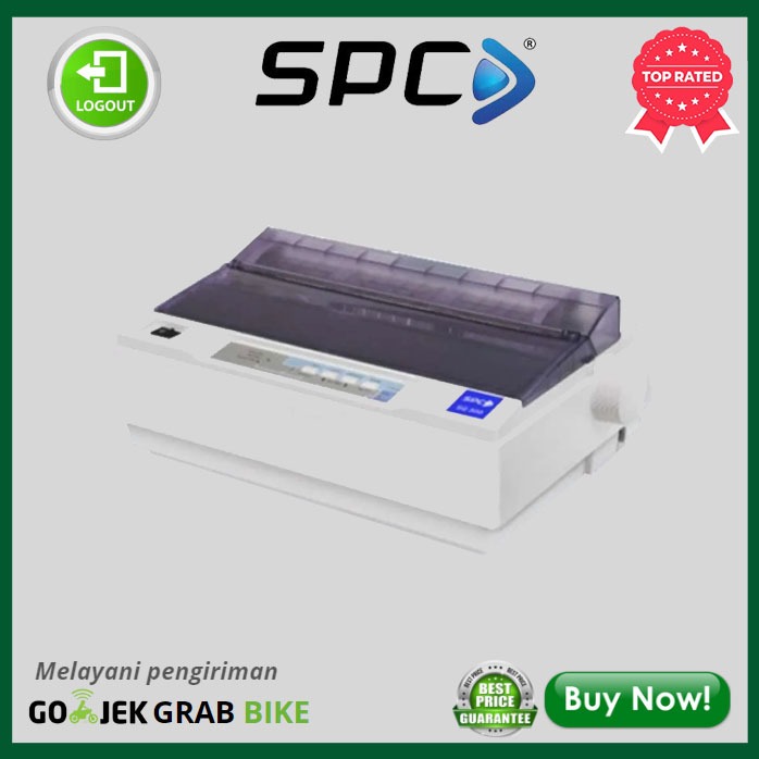 Jual SPC SQ300 PRINTER DOT MATRIX 24 PIN 80 COLUMN | Shopee Indonesia