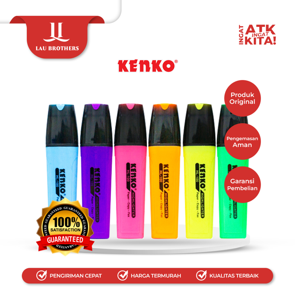 Jual KENKO HIGHLIGHTER (4PCS) | Shopee Indonesia