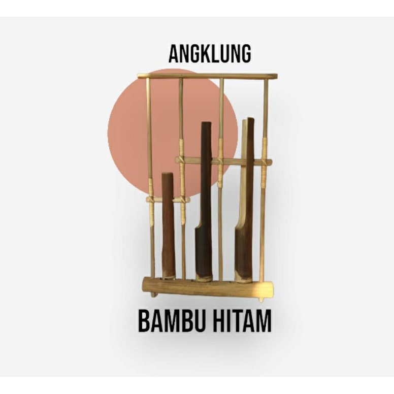 Jual Jual Angklung Satuan Bambu Hitam 3 Tabung 31 nada atau 31 angklung ...