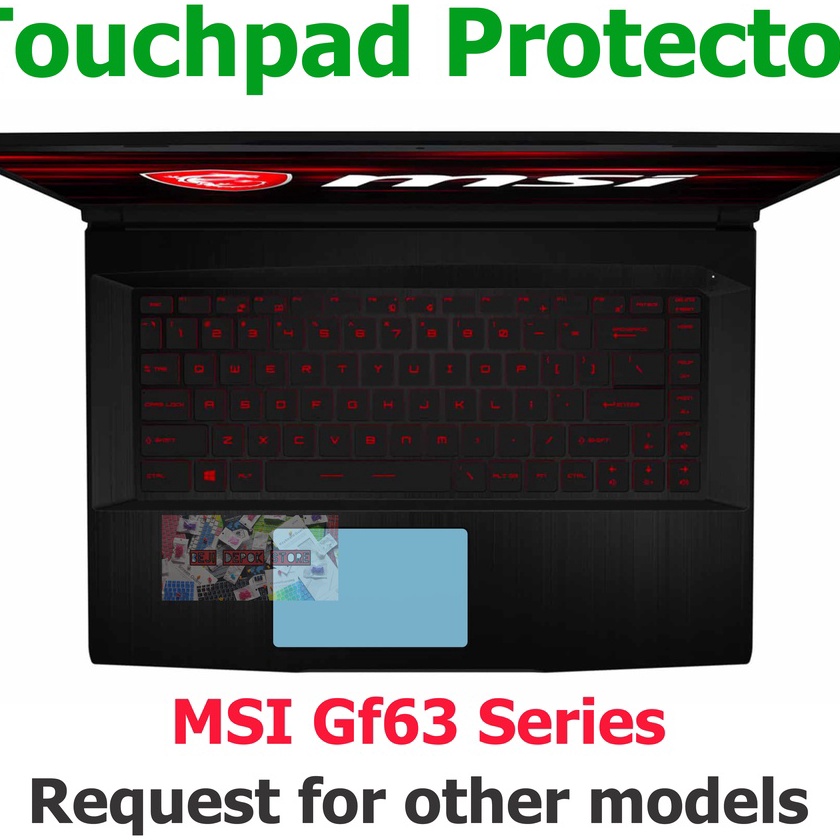 Jual HJ6 Touchpad Trackpad Protector MSI GF63 Series | Shopee Indonesia
