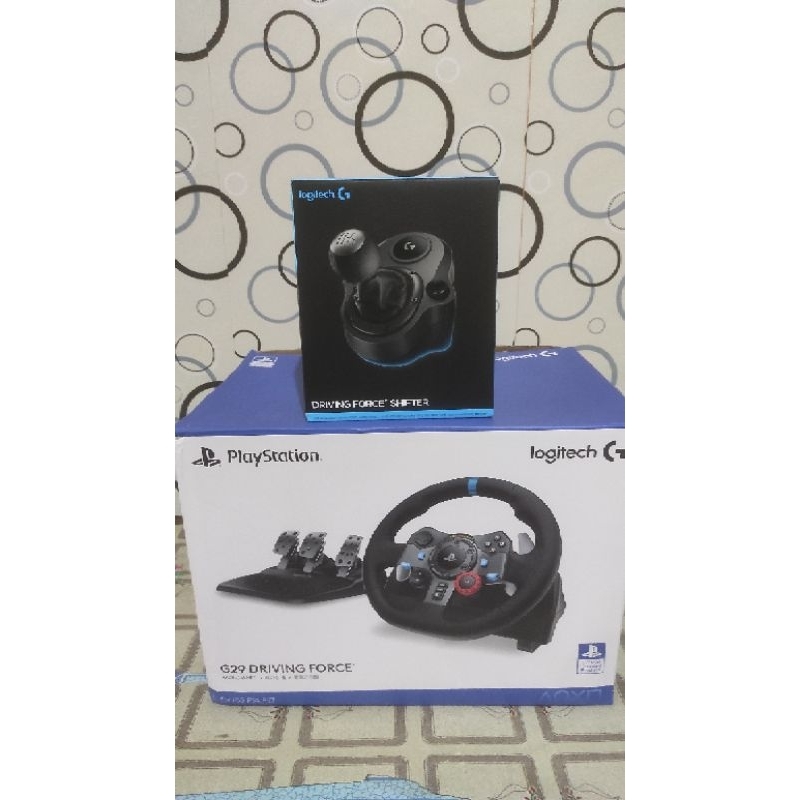 Jual STEERING WHEEL LOGITECH G29 + SHIFTER SECOND PEMAKAIAN BARU 3 ...