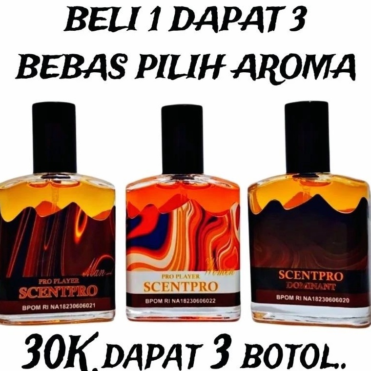Jual KODE B65E BELI 1 DAPAT 3 PARFUM SCENTPRO PARFUM DOMINANT VIRAL ...
