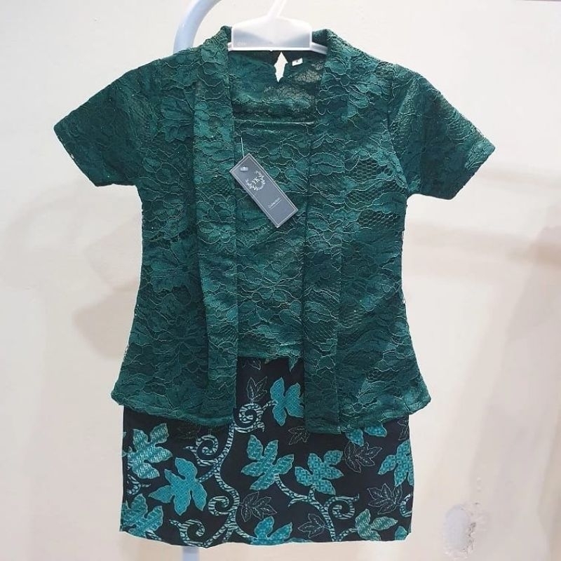 Jual setelan kebaya brokat anak/setelan kebaya cibi/baju jadul karnaval ...