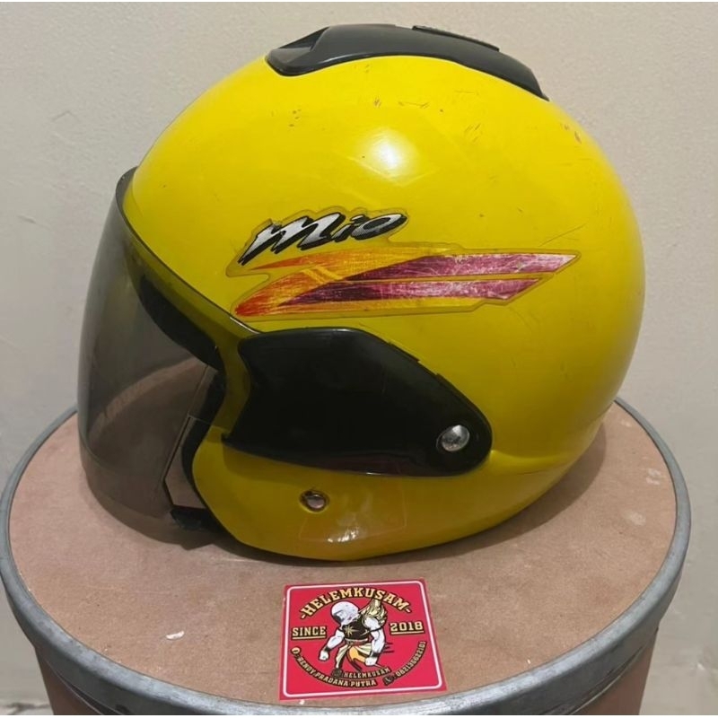 Jual HELM LAWAS, JADUL, KLASIK YAMAHA MIO SPORTY ORIGINAL | Shopee ...