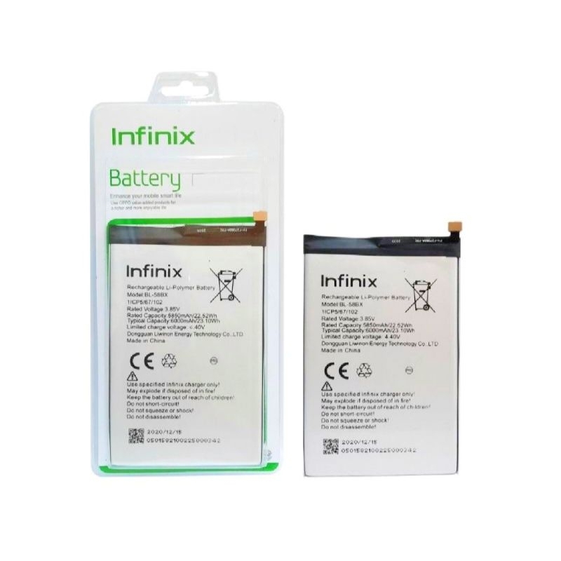 Jual Infinix HOT 9 Play X680 X680B X680C - Baterai Battery Batre Batrei ...