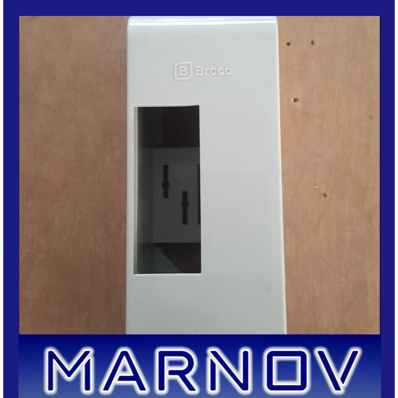 Jual Broco Box MCB 1 Group Outbow Tempel 17101 Box MCB 1P OB Abu original | Shopee Indonesia