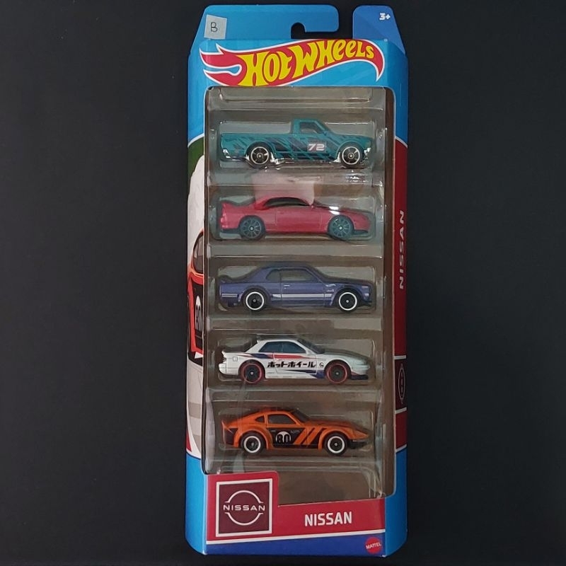 Jual Hot Wheels 5 Gift Pack Nissan [Minus] Datsun 620, Fairlady Z ...