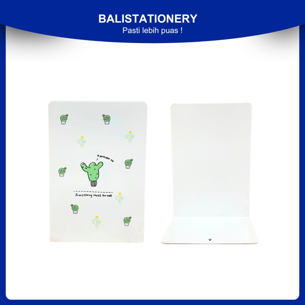 Jual Stand Book / Book End / Pembatas Buku Bahan Besi dapat 2 pcs ...