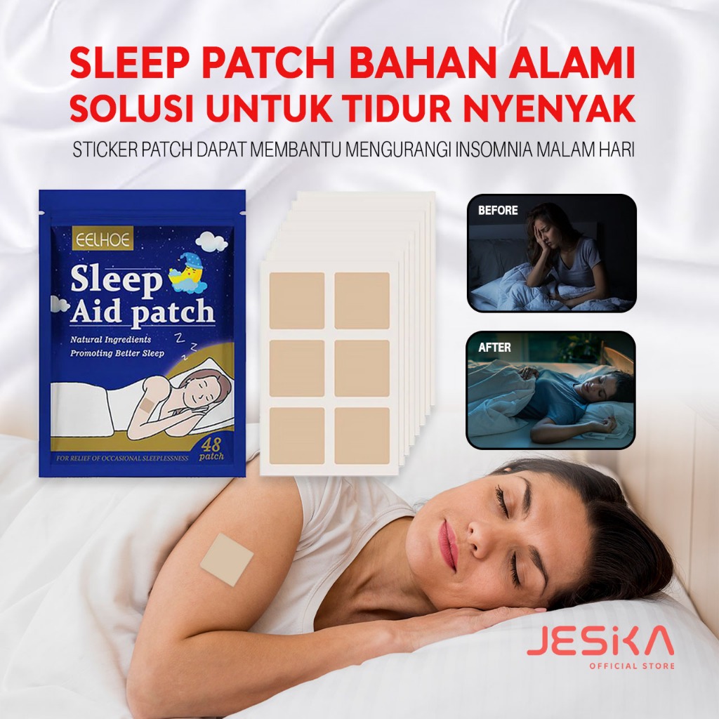 Jual Sleep aid patch eelhoe sticker plaster good night tidur nyenyapria Wanita sleep well ...