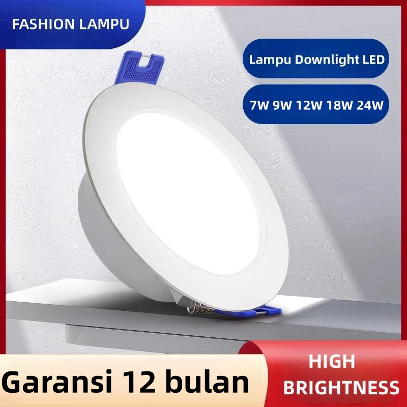 Jual Lampu Downlight LED Inbow downlight 7 Watt 9Watt 12Watt 18Watt 24Watt Downlight Panel LED ...