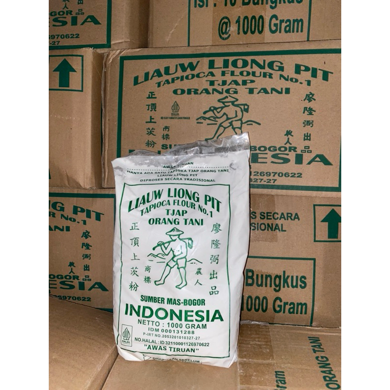 Jual TEPUNG LIAUW LIONG PIT 1000 gr | TEPUNG CAP ORANG TANI 1 kg ...