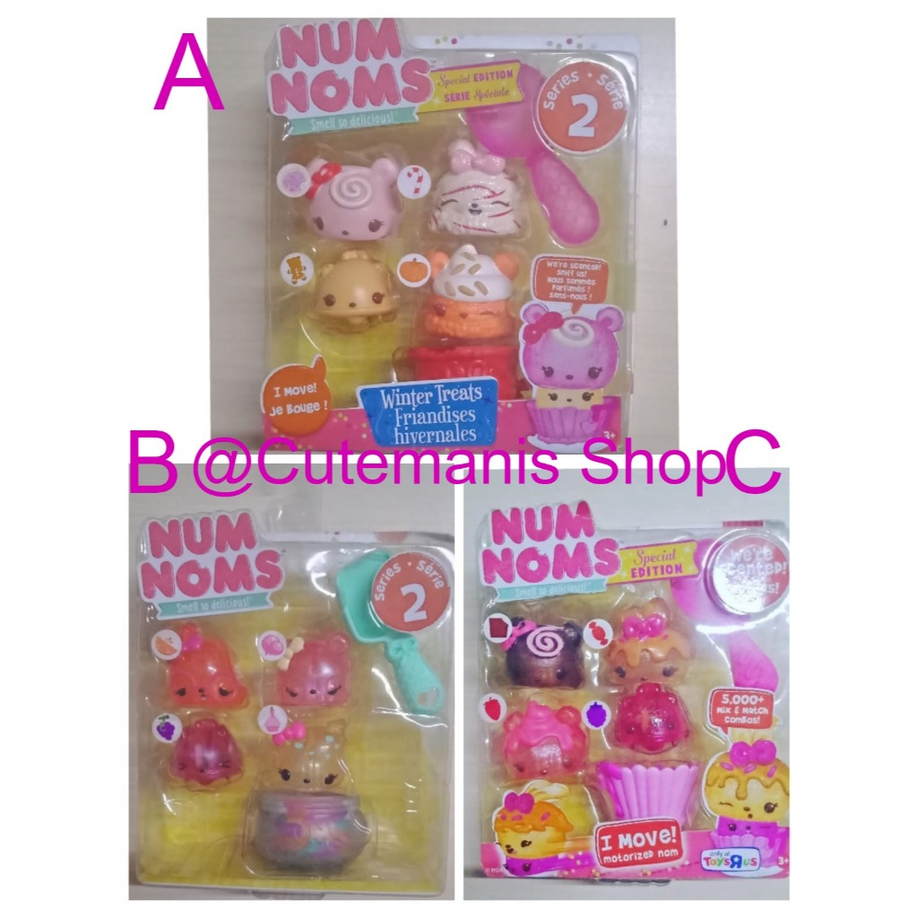 Jual Num Noms Series 2 Scented 4pk, Jelly Bean | Shopee Indonesia