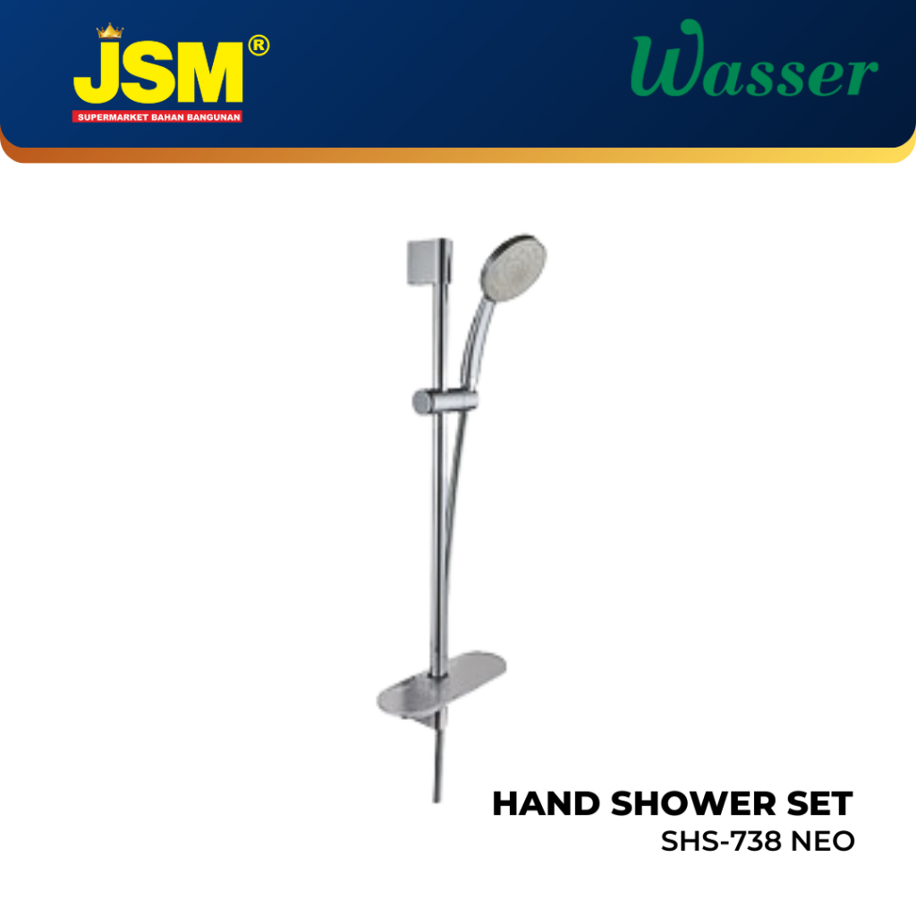 Jual Wasser Shower Tiang / Rail Shower Set 69cm SHS-738 Neo - JSM ...