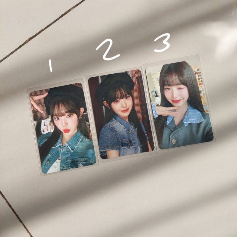 Jual PHOTOCARD OFFICIAL IVE MAGAZINE (WONY & LIZ) | Shopee Indonesia