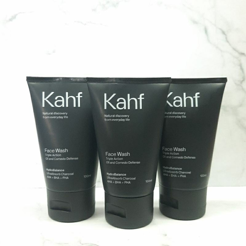Jual Khaf Face Wash Triple Action 100.ml Original | Sabun Cuci Muka ...