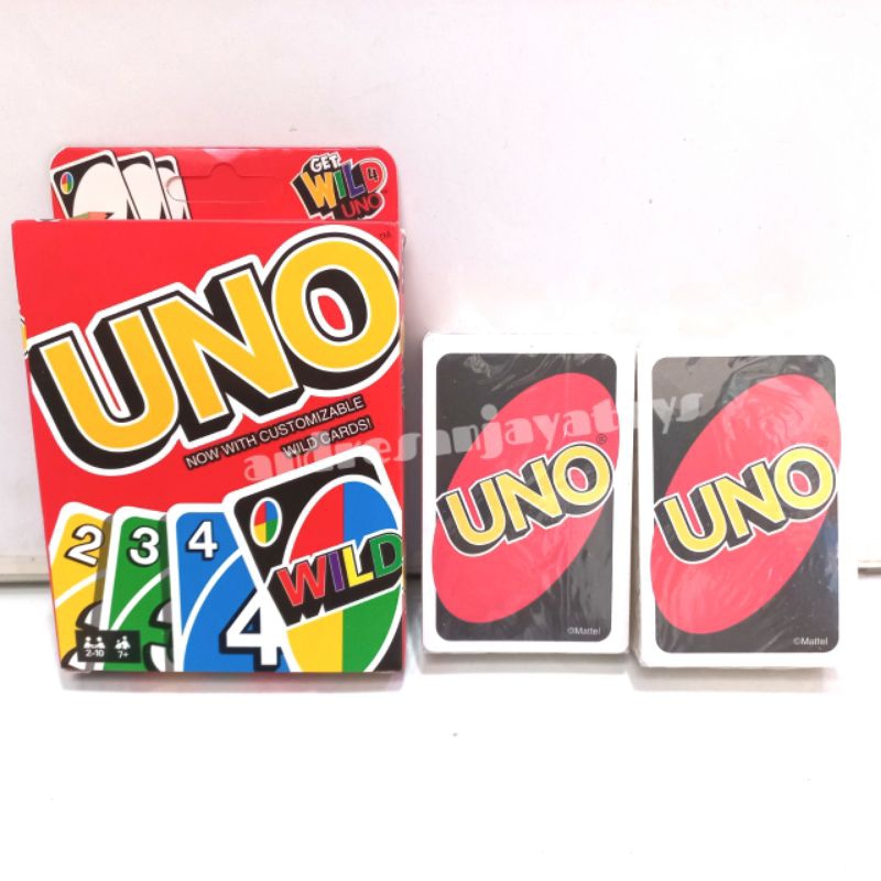 Jual Mainan Kartu Uno Wild import isi 112 pcs kartu Uno | Shopee Indonesia