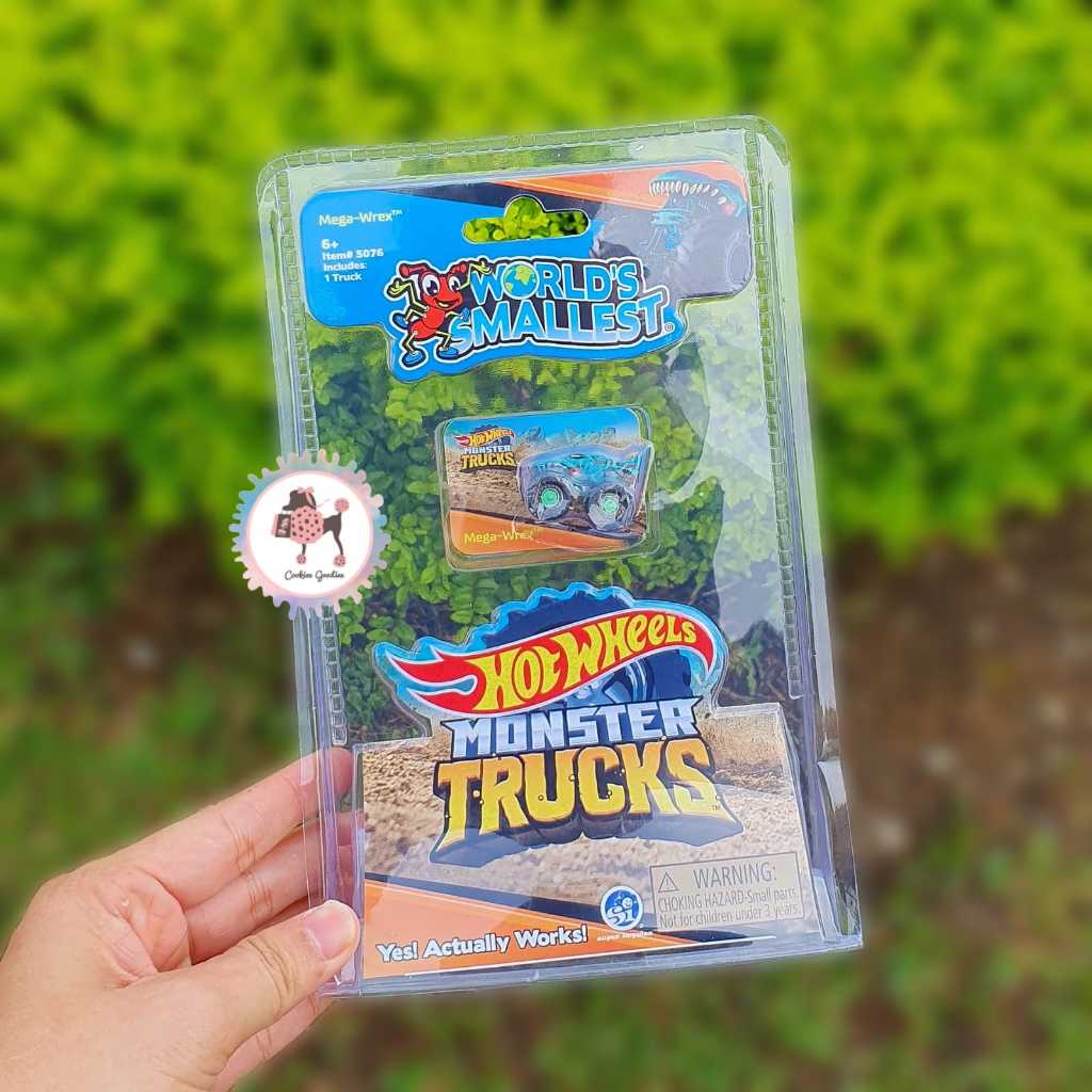Jual World Smallest Hot Wheels Monster Trucks Series 3 - Mega Wrek ...