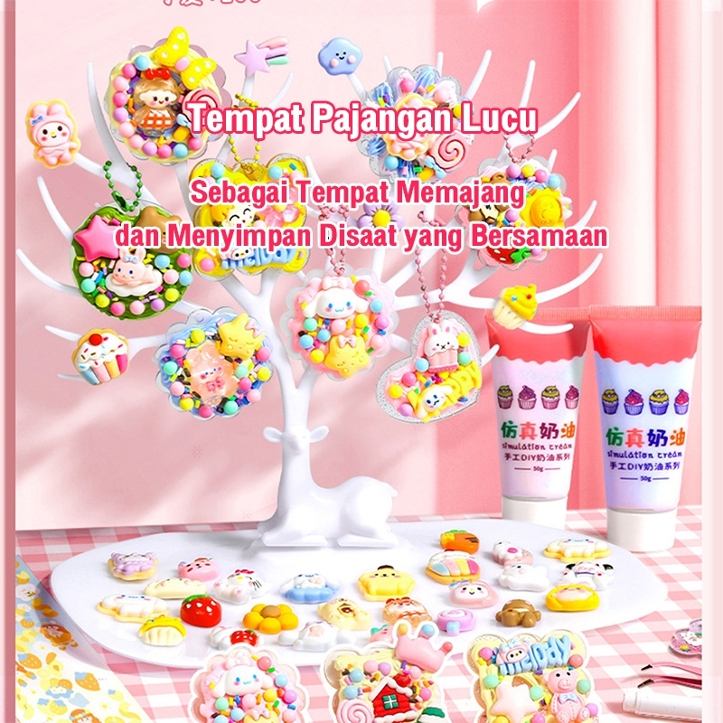 Jual kidditoy DIY Guka Set DIY Gantungan Kunci Set Tempat Gantungan ...