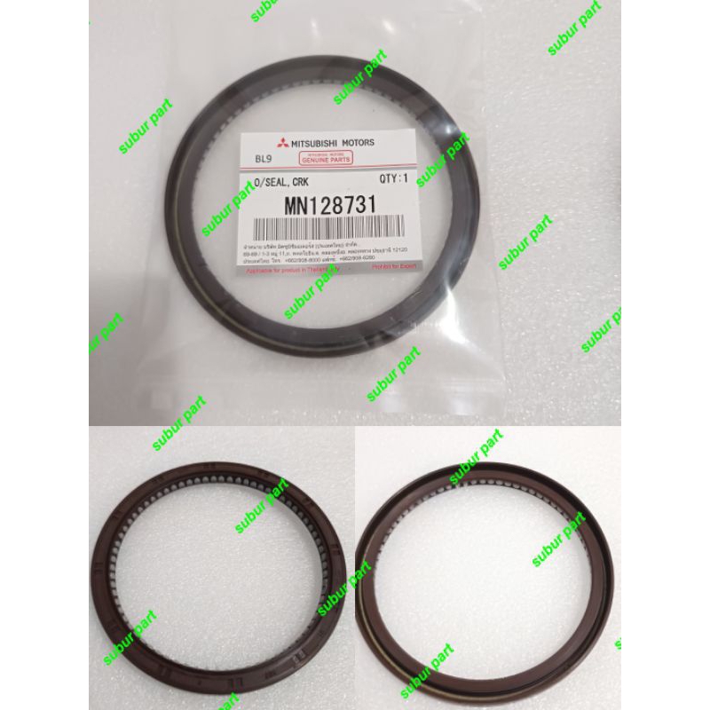 Jual OIL SEAL CRANKSHAFT OLI SEAL KREK AS BELAKANG MITSUBISHI STRADA ...