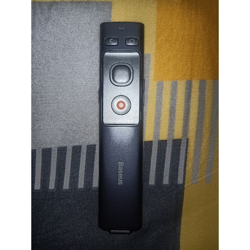Jual Baseus Wireless Presenter Orange Dot (Red Laser) Pointer | Shopee ...