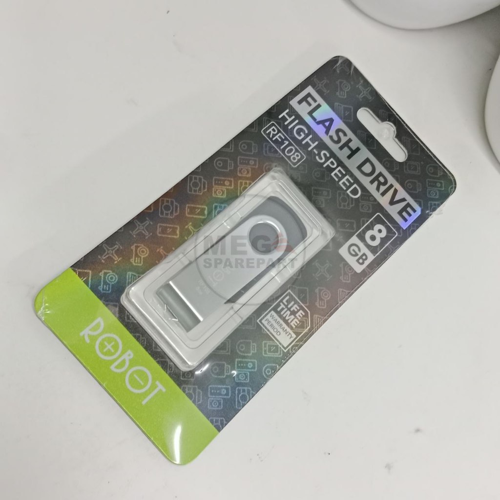 Jual FLASHDISK ROBOT RF108 8GB | Shopee Indonesia