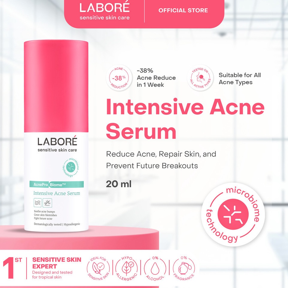 Jual KODE E35E LABORE AcnePro Biome Intensive Acne Serum Serum Intensif ...