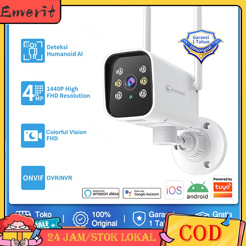 Jual CCTV Wifi 4MP STC IP Kamera Outdoor Waterproof 360 Derajat 3X Zoom Optik Support Tuya APP ...