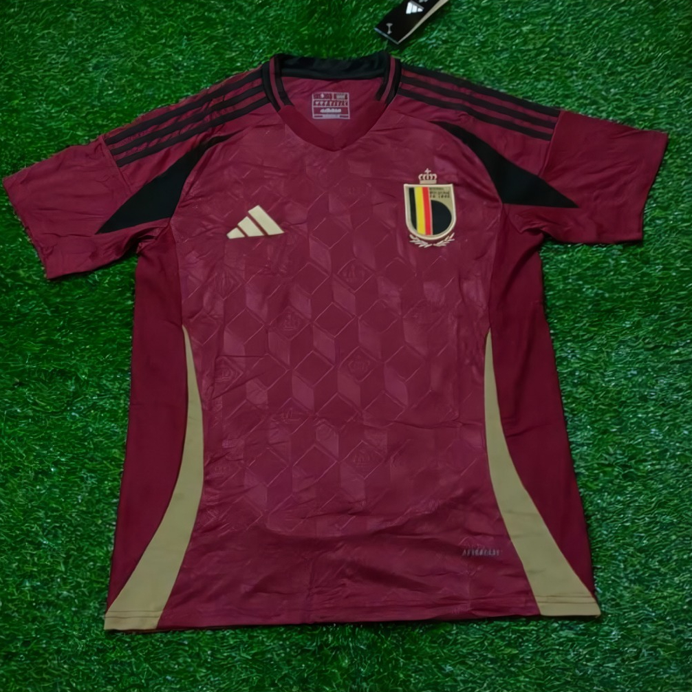 Jual JERSEY BELGIA HOME EURO 2024 GRDEORI PREMIUM IMPOR HQ- Baju Kaos ...