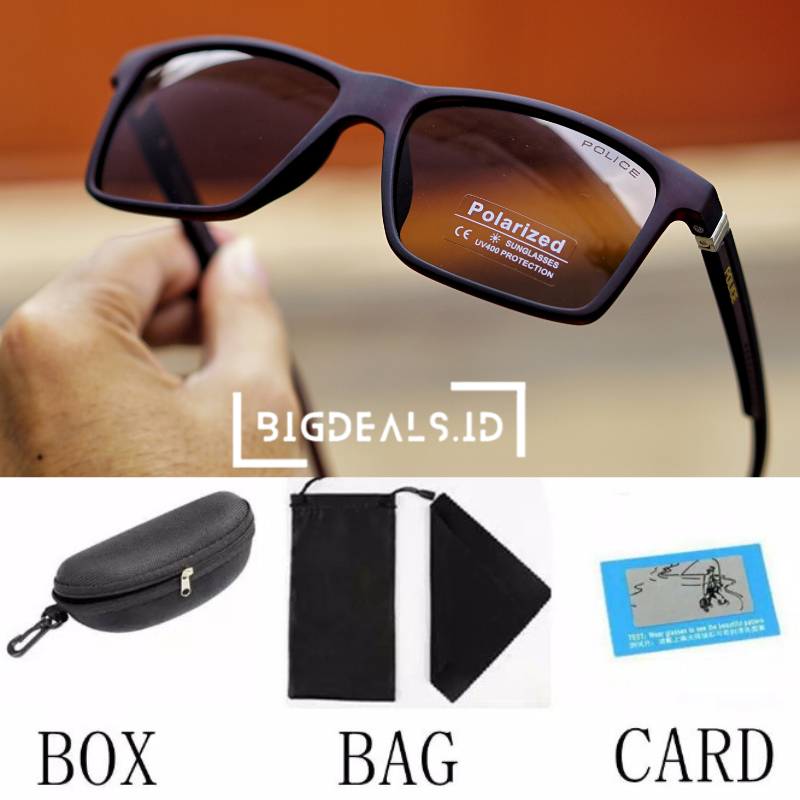 Jual Kacamata Pria Wanita UV400 Polarized Anti Silau untuk Outdoor Type 1802 | Shopee Indonesia