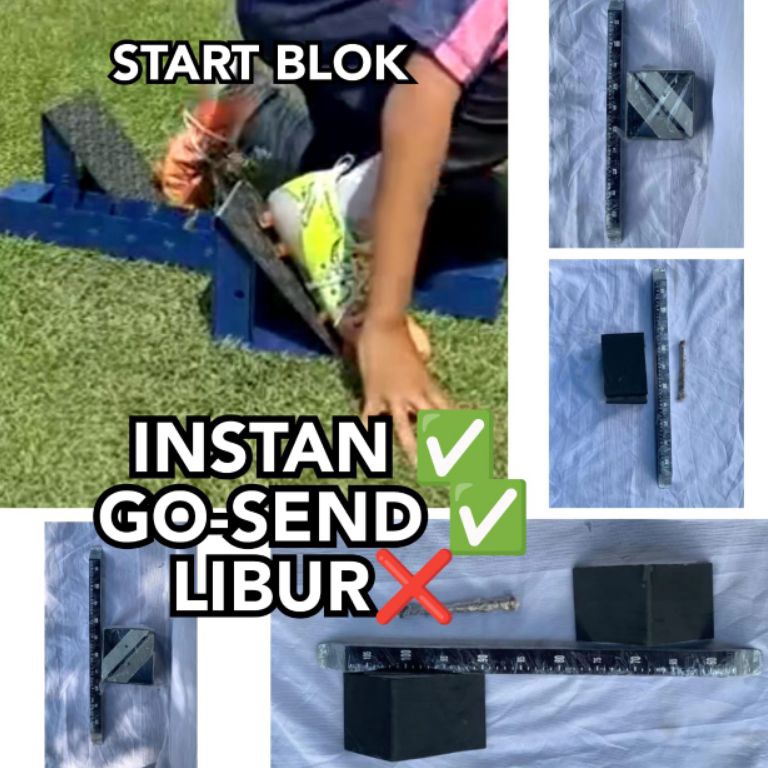 Jual KODE R7L5 START BLOCK LARI BALOK PENAHAN JONGKOK ATLETIK STAR BLOK ...