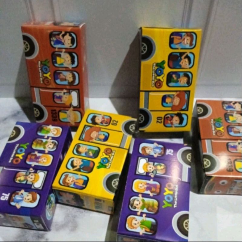 Jual Mainan Kotakan motif Tayo berhadiah isi 10 pcs | Shopee Indonesia