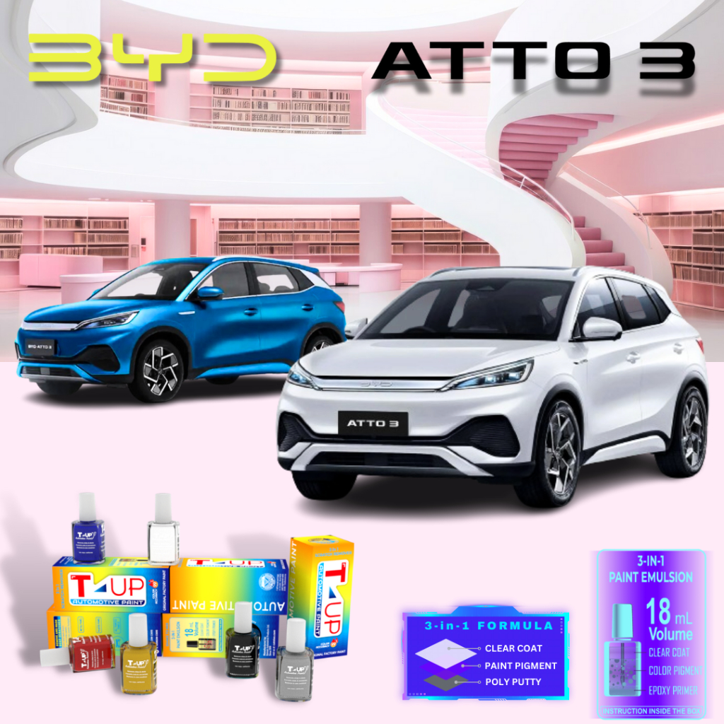 Jual Cat Oles T-UP Khusus BYD ATTO - warna cat paling akurat | Shopee ...