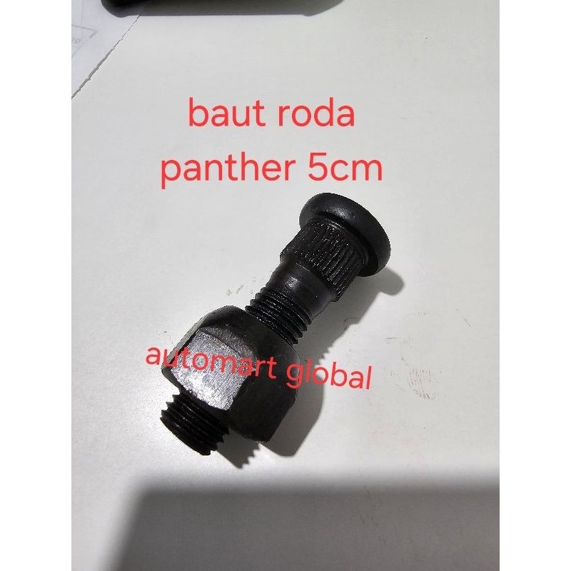 Jual Baut roda panther 5cm hitam | Shopee Indonesia
