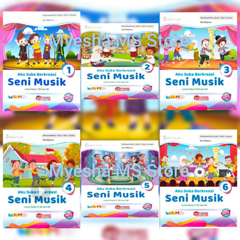 Jual Seni Musik SD Kelas 1,2,3,4,5,6 Kurikulum Merdeka (Tiga Serangkai) | Shopee Indonesia