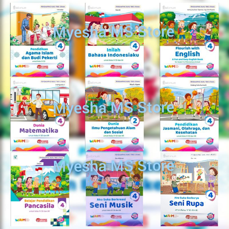 Jual Paket Buku Platinum Kurikulum Merdeka SD Kelas 4 Penerbit Tiga Serangkai | Shopee Indonesia