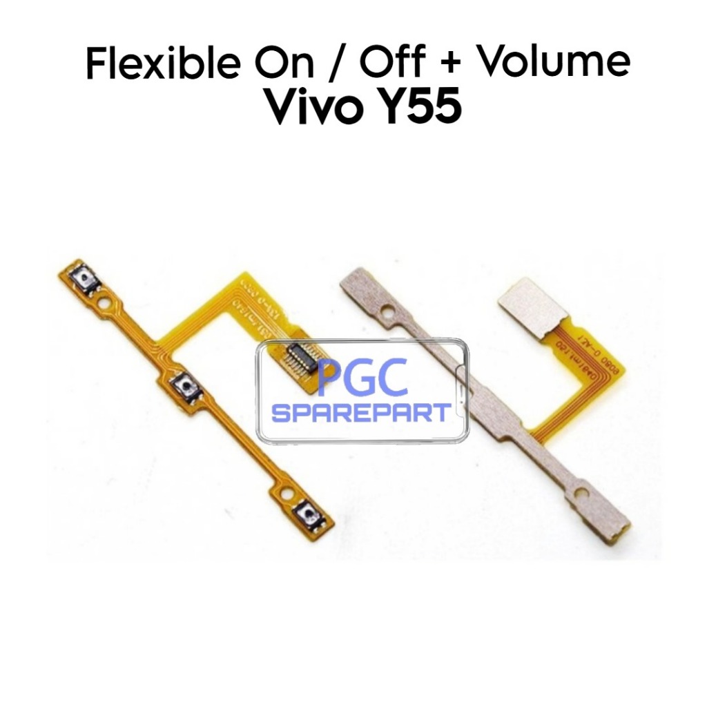 Jual Flexible Konektor Power On Off + Volume Vivo Y55 / Y 55 - Flexibel Fleksibel Fleksible ...