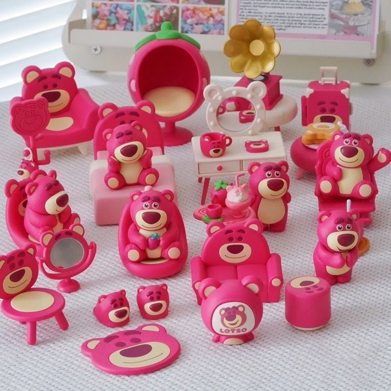 Jual blind box mini.so lotso only blind box dis.ney trendy toy figures ...