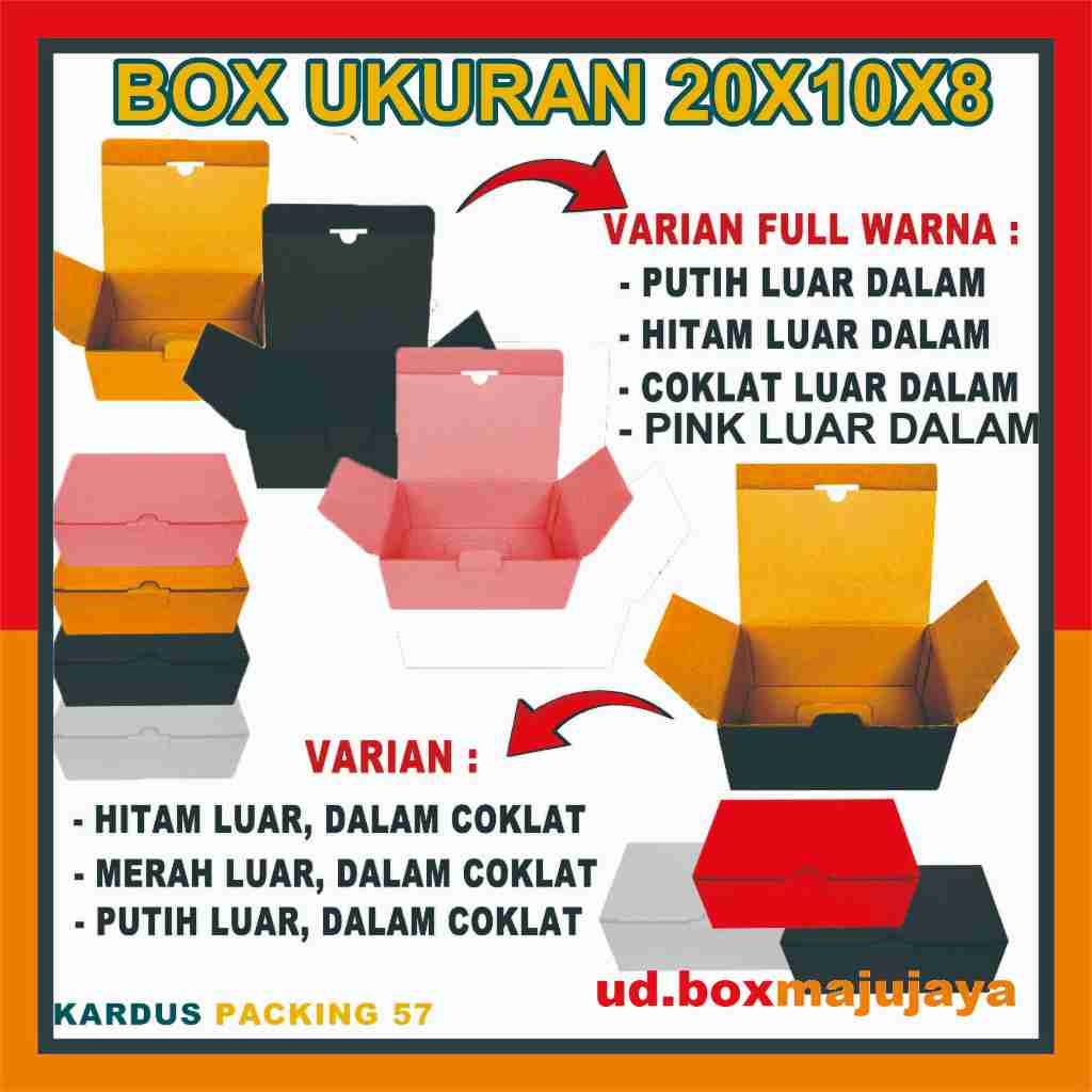 Jual Box 20x10x8 Cm / Box Sloop / Box Sepatu Anak | Shopee Indonesia