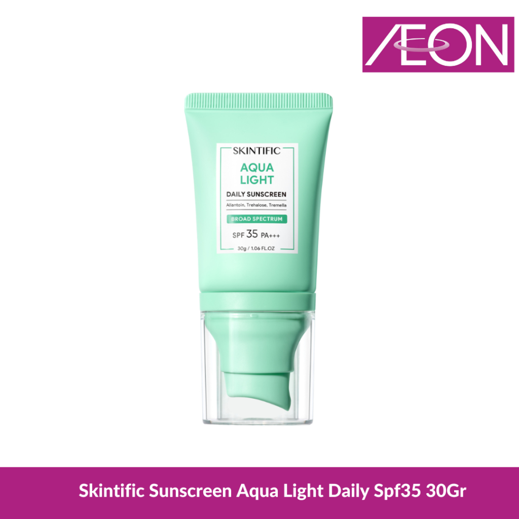 Jual Skintific Sunscreen Aqua Light Daily Spf35 30Gr | Shopee Indonesia