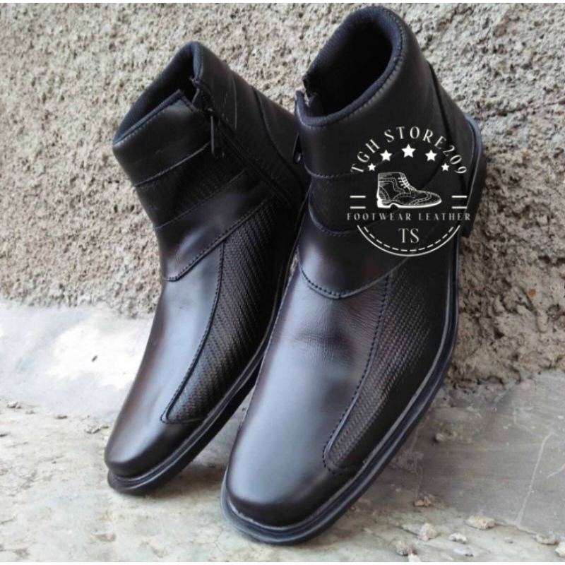 Jual Sepatu Formal Pdh Kulit Kombinasi Sepatu Pdh Kombinasi Pria ...