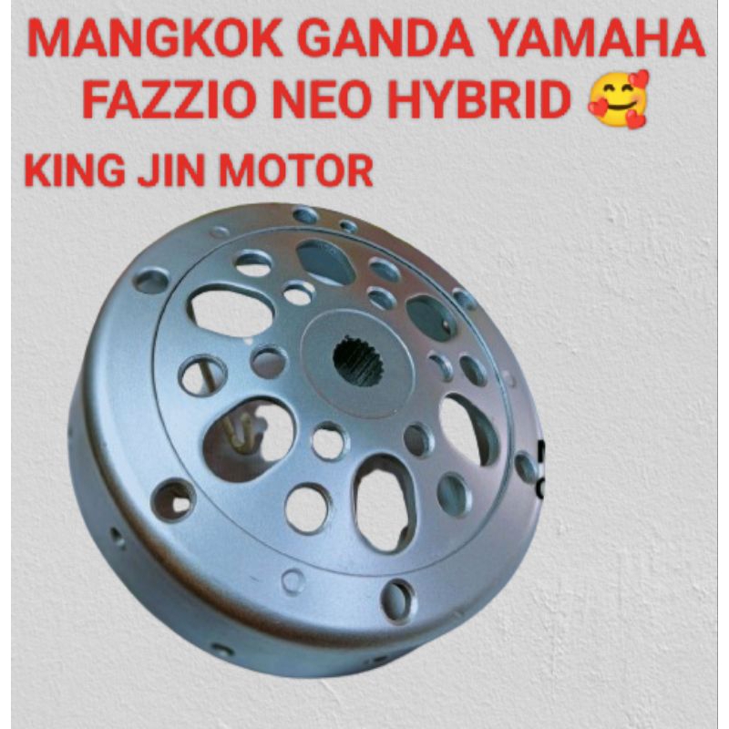 Jual Mangkok Ganda CVT Original Racing Solusi Anti Gredeg Yamaha FAZZIO ...