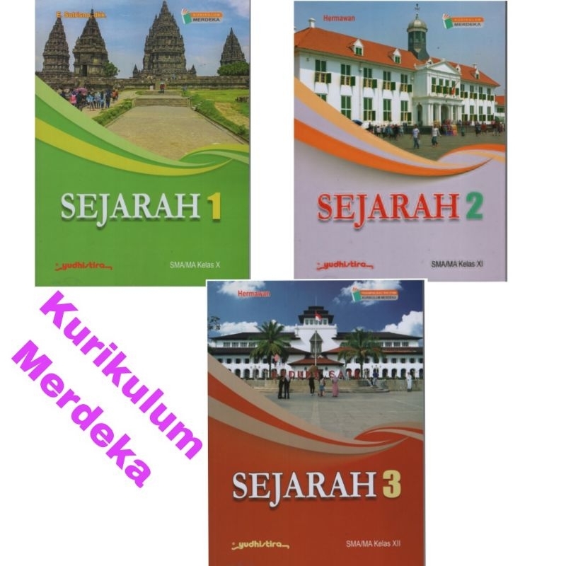 Jual Sejarah SMA Kelas 10 11 12 X XI XII Kurikulum Merdeka Yudhistira | Shopee Indonesia