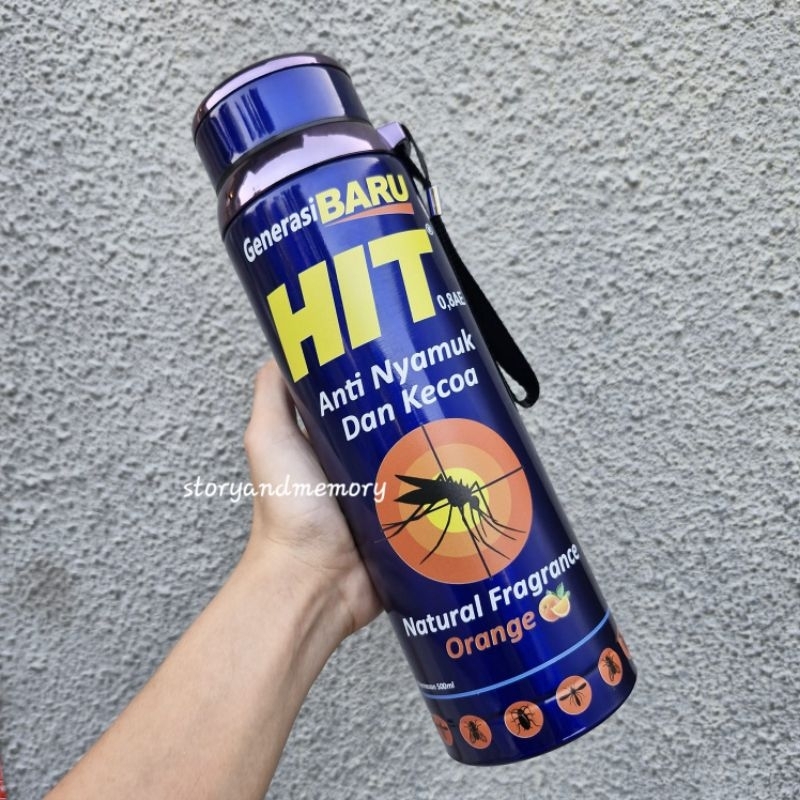 Jual Sam - botol tumbler termos obat nyamuk baygon hit 1lt ready tahan ...