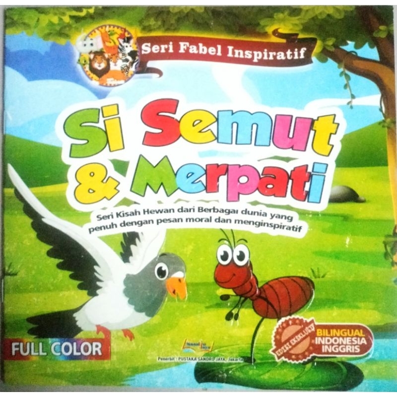Jual Buku Cerita Seri Fabel Inspiratif Si Semut dan Merpati | Shopee ...