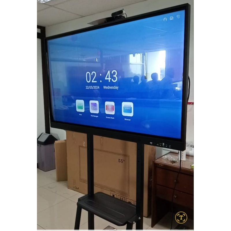 Jual PAPAN TULIS DIGITAL / HASEL X1 INTERACTIVE SMART DIGITAL WHITE BOARD OS 75 INCH WINDOWS 11 ...