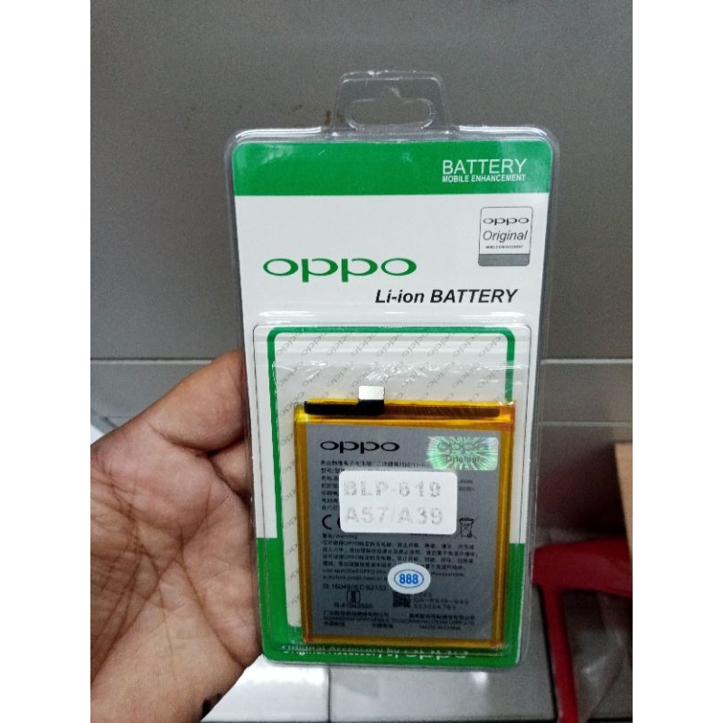 Jual BATERAI BLP619 OPPO A57 LAMA A39 BLP 619 ORIGINAL OEM SUPER ...